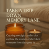 Memory Lane Candles | Handcrafted Nostalgic & Wellness Candles
