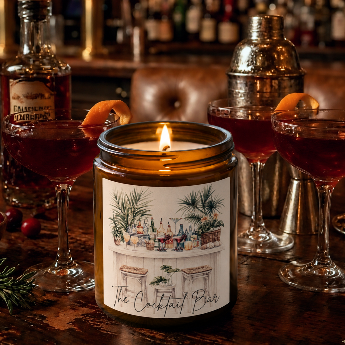 The Cocktail Bar Candle – Memory Lane Candle®